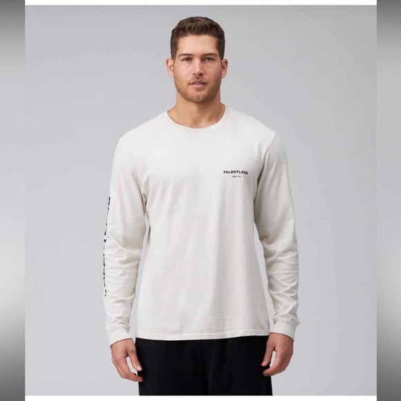 TALENTLESS | Shirts | Talentless Mens Long Sleeve Tee Circle Logo Color ...